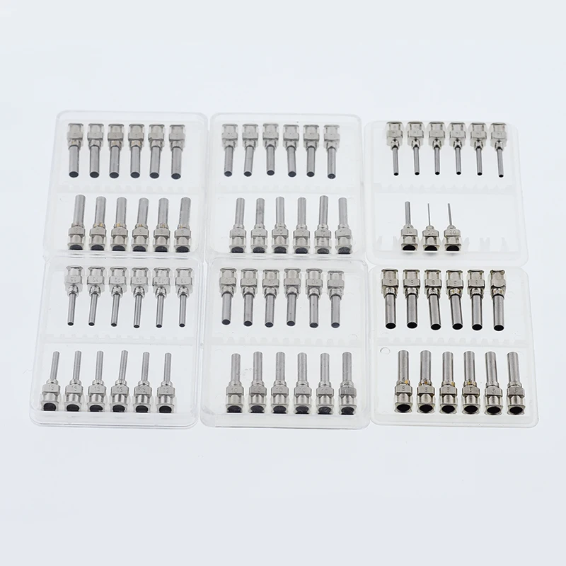 High-Precision-All-Metal-Tips-Tube-Length-13mm-Blunt-Stainless-Steel ...