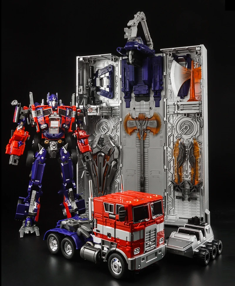Optimus Prime Trailer Transformation