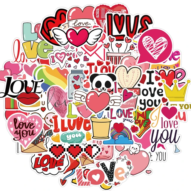 I Love You Cute Stickers Discount Outlet | www.pinnaxis.com