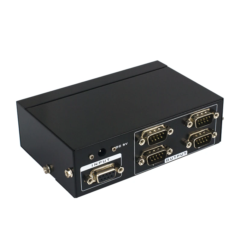 Mt-viki 4 Port Rs232 Splitter Db9 Serial Splitter 1 In 4 Out Support ...