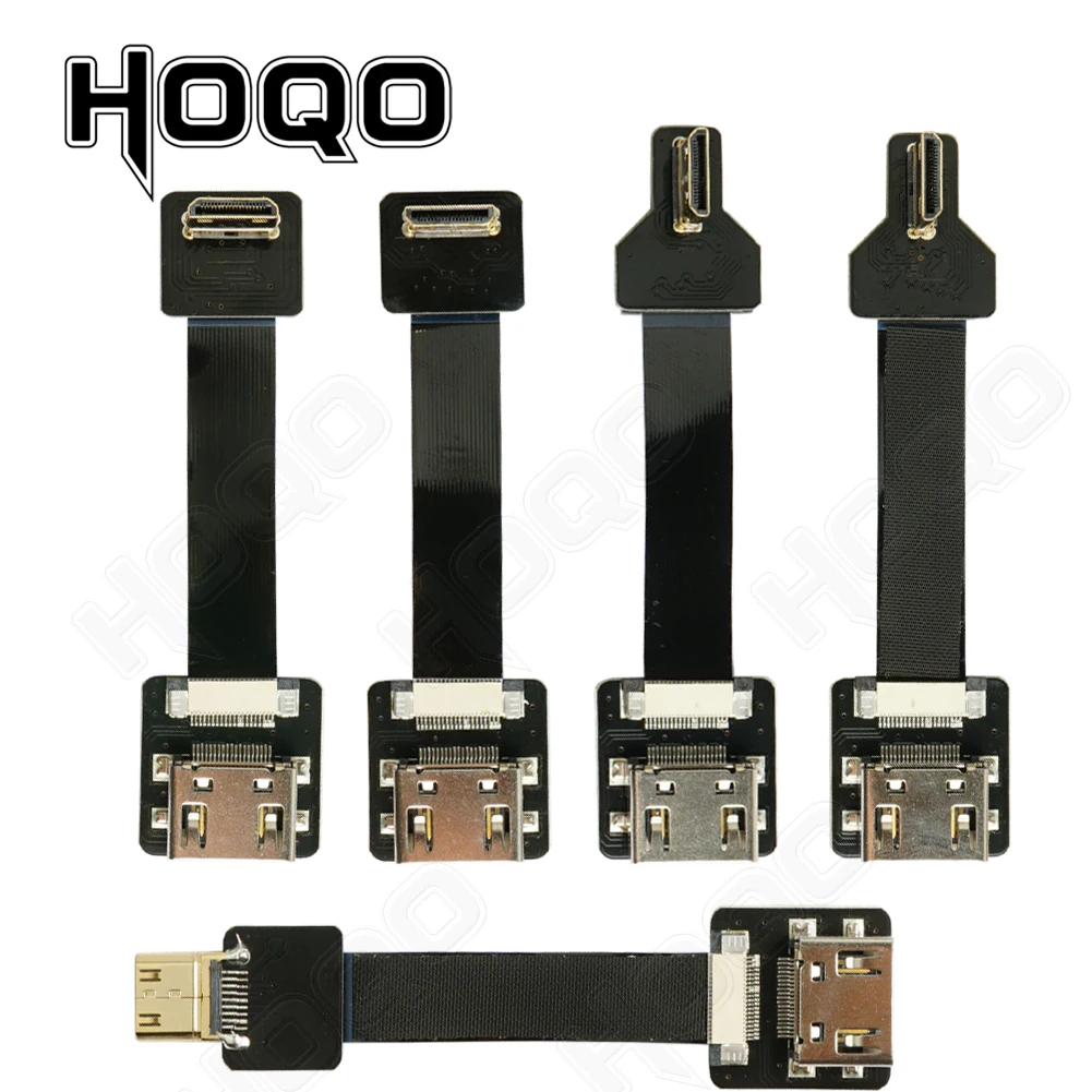 HDMI-Compatible-5cm-10cm-short-ultra-thin-90-Degree-UP-Down-Right-Angle ...