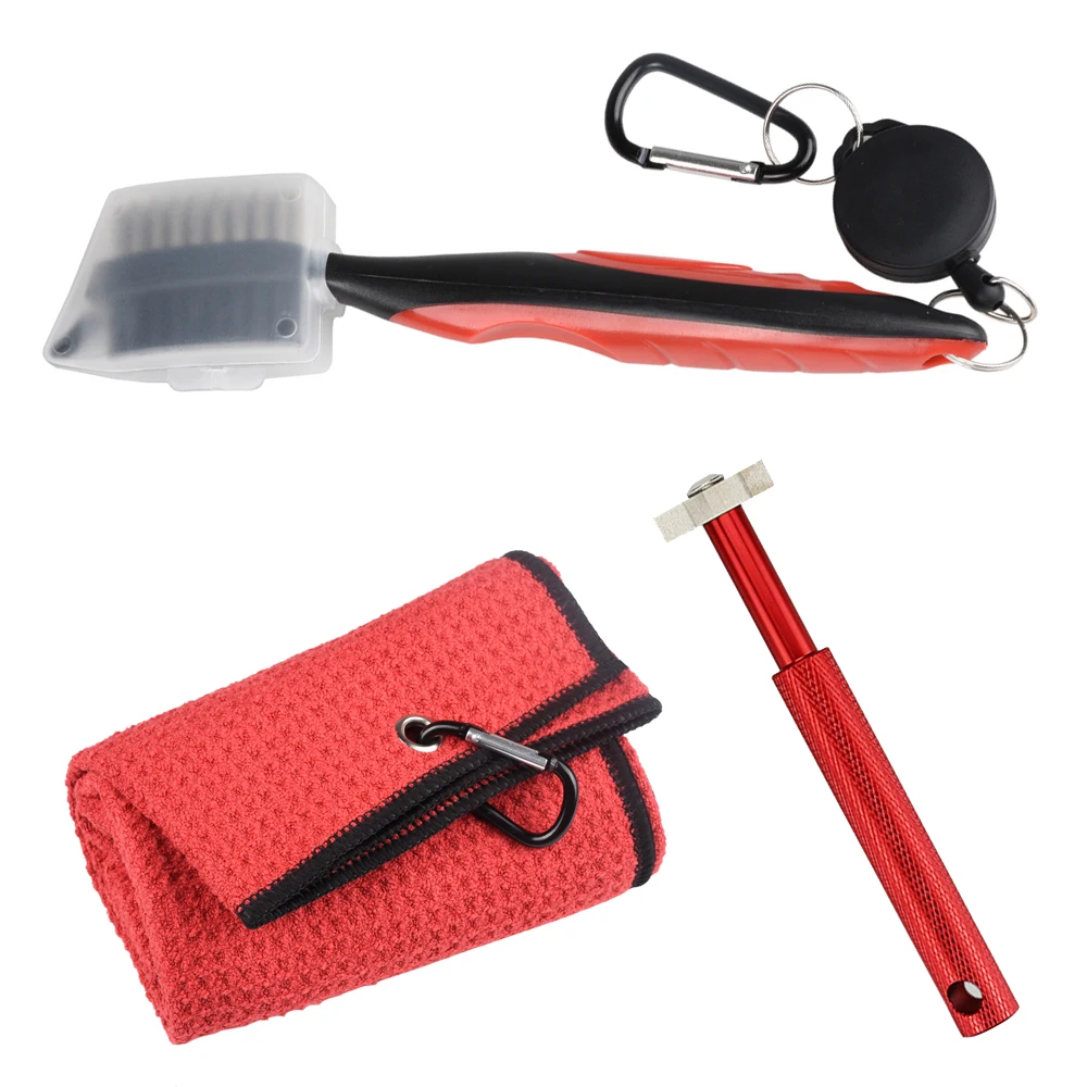 Golf-Tool-Set-Retractable-Golf-Club-Brush-and-6-Heads-Golf-Club-Groove ...