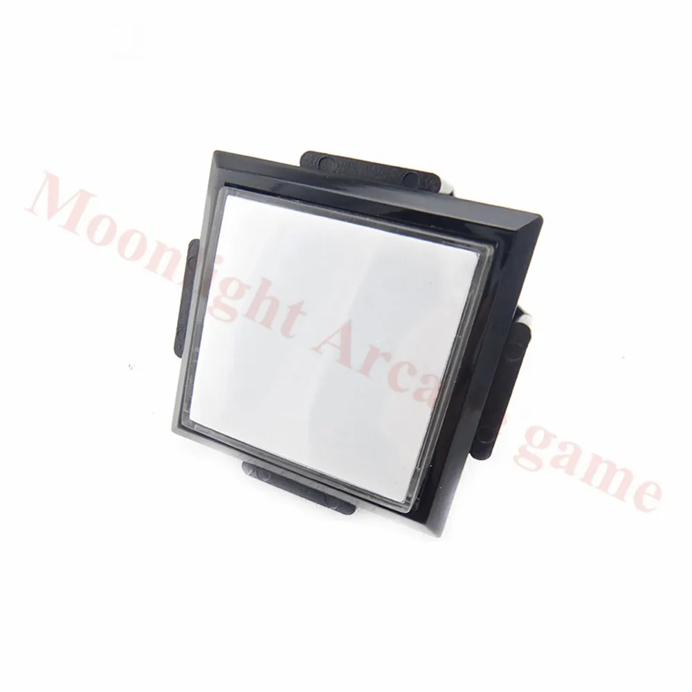 4pcs/lot 60*60mm Square Illuminated Buttons/arcade Led Push Button With ...