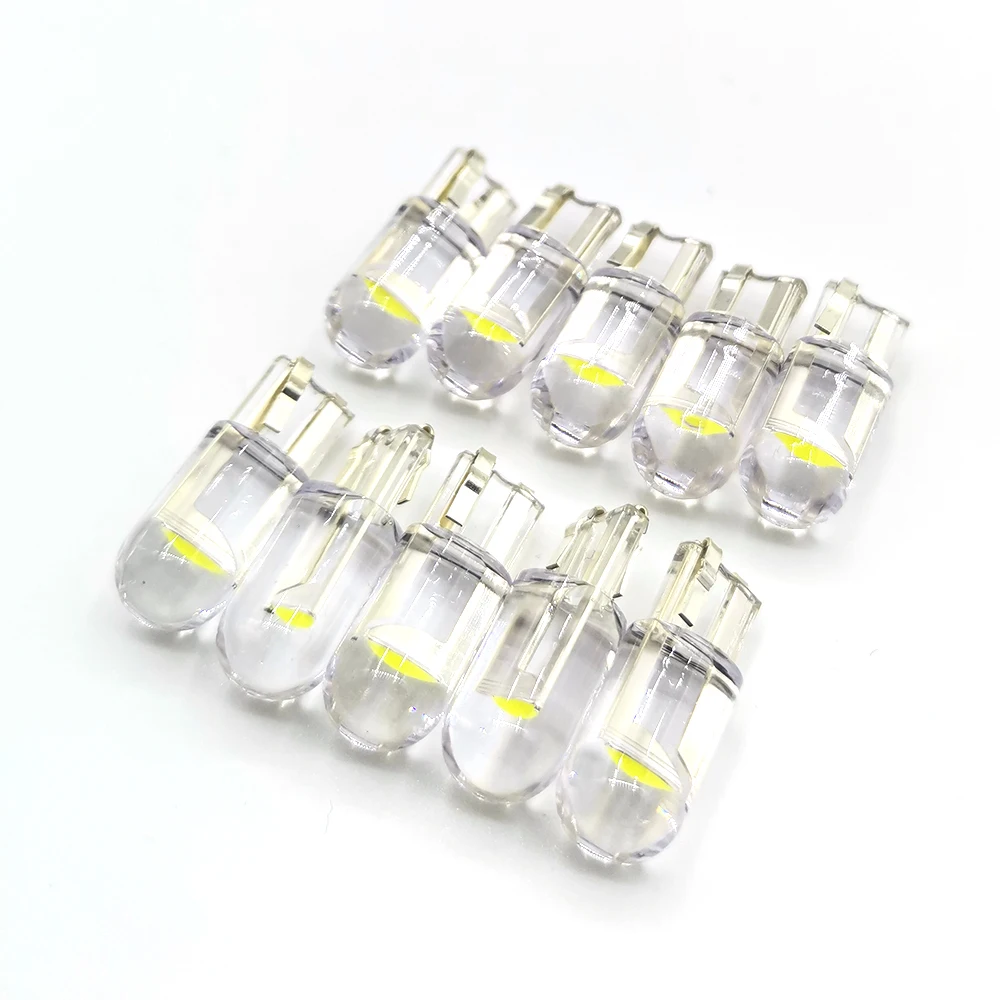 10PCS 2020 New T10 W5W WY5W 168 501 2825 COB LED Car Wedge Parking ...