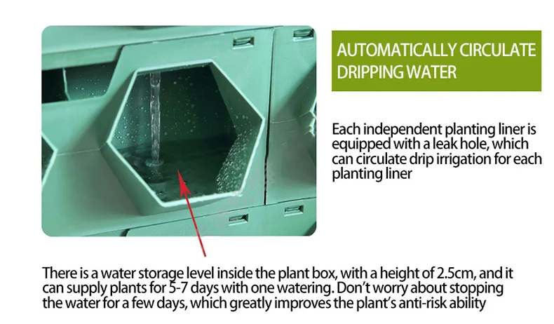 Трехмерный Вертикальный Зеленый горшок для растений, настенный ...