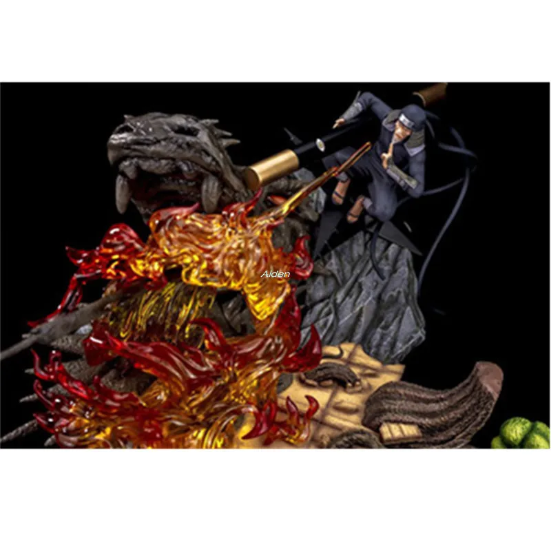 15" NARUTO Statue The Fire Nation Bust Sarutobi Hiruzen Full-Length ...