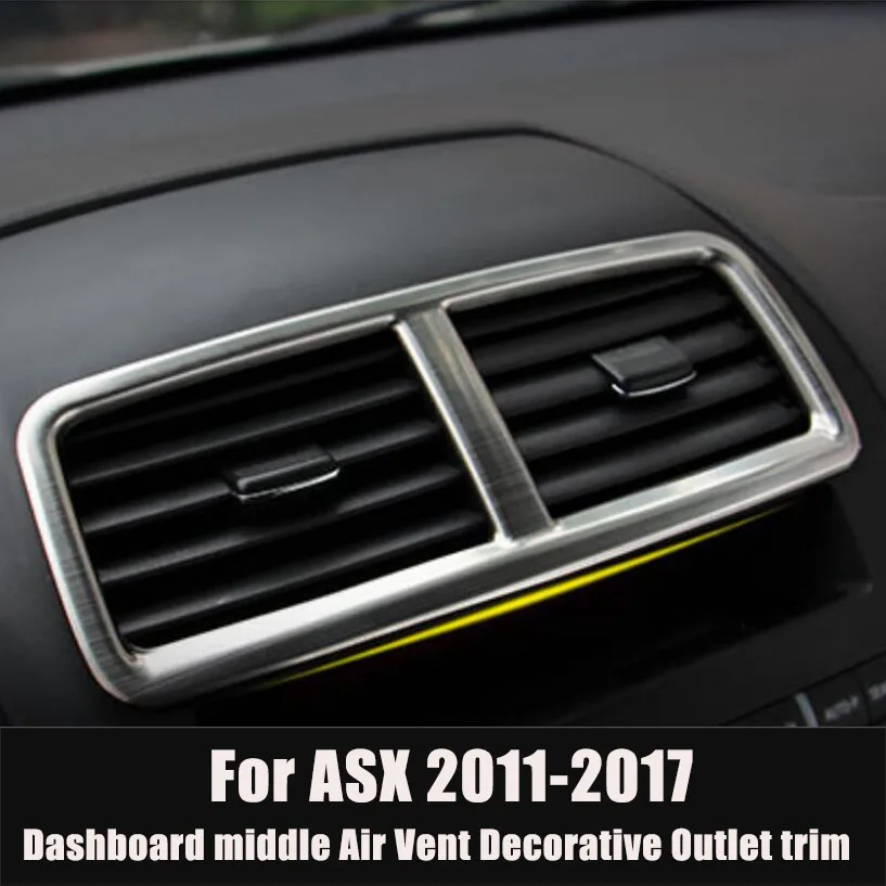 Car-styling-interior-Dashboard-middle-AirVent-Decorative-Outlet-trim ...