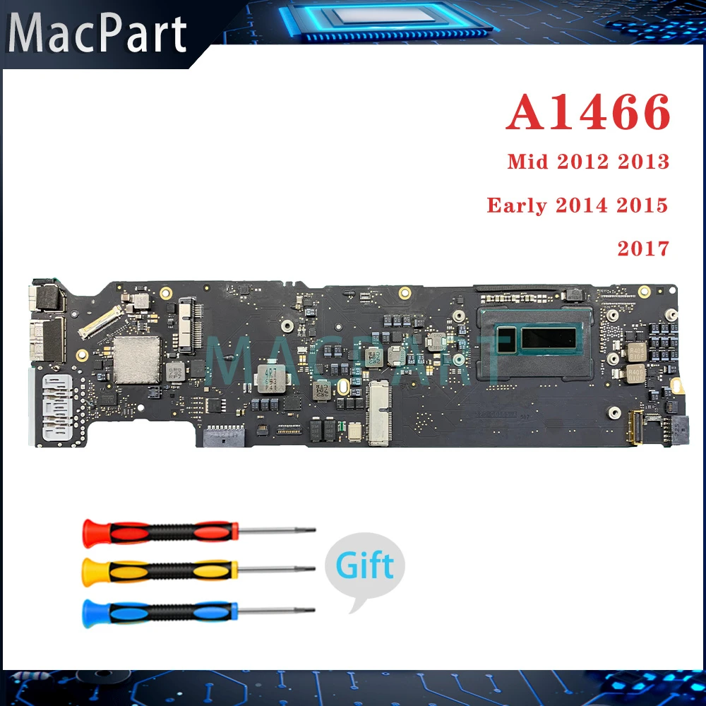 A1466 Motherboard 820-3209-a 820-3437-a/b 820-00165-a For Macbook Air 13" Logic Board I5 I7 2012 ...