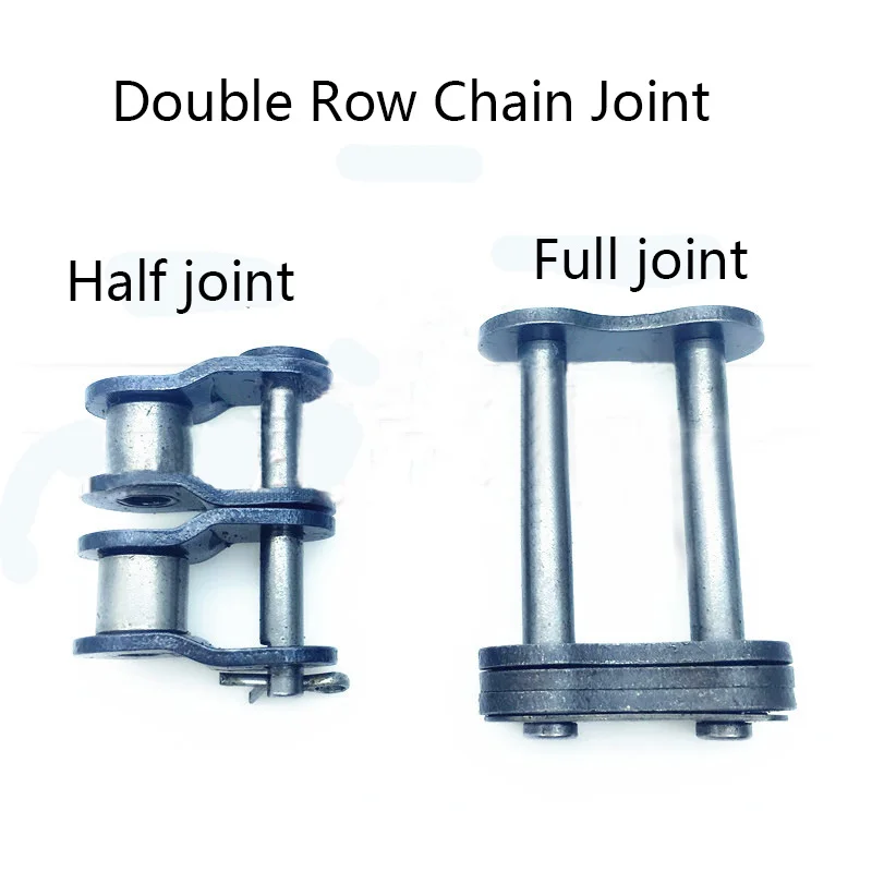 Short Pitch Roller Chain Double Row Joint 06b 08a 08b 10a 12a 16a 20a ...