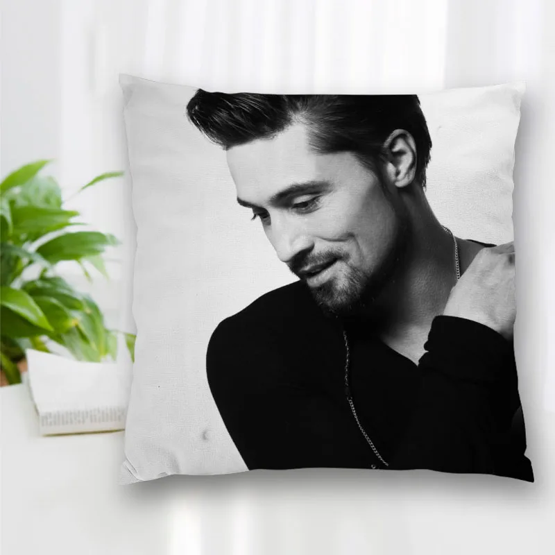 Hot Sale Custom Decorative Pillowcase Dima Bilan Singer Square Zippered ...