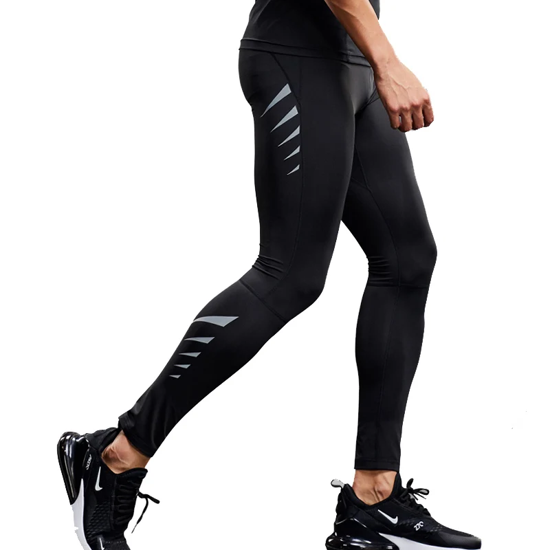 Men Compression Tight Leggings Running Sports Male Gym Fitness Jogging ...