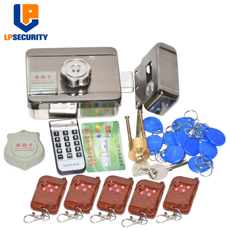 Wi-fi Wifi Optional Door Gate Lock Castle Access Control Electronic ...