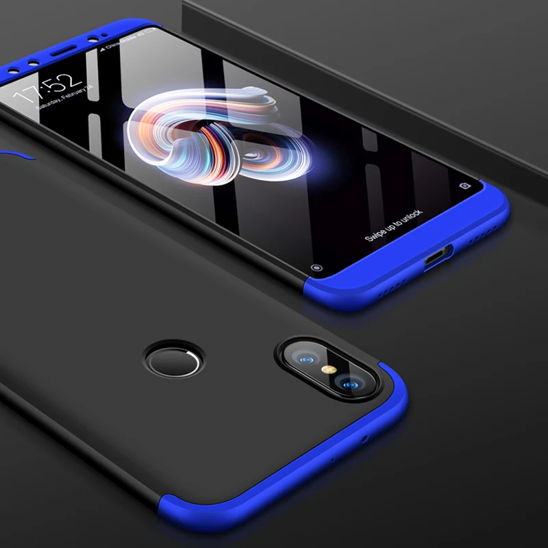 for Funda Xiaomi Mi A2 360 Degrees Full Phone Case on Xiaomi Mi A2 Case ...