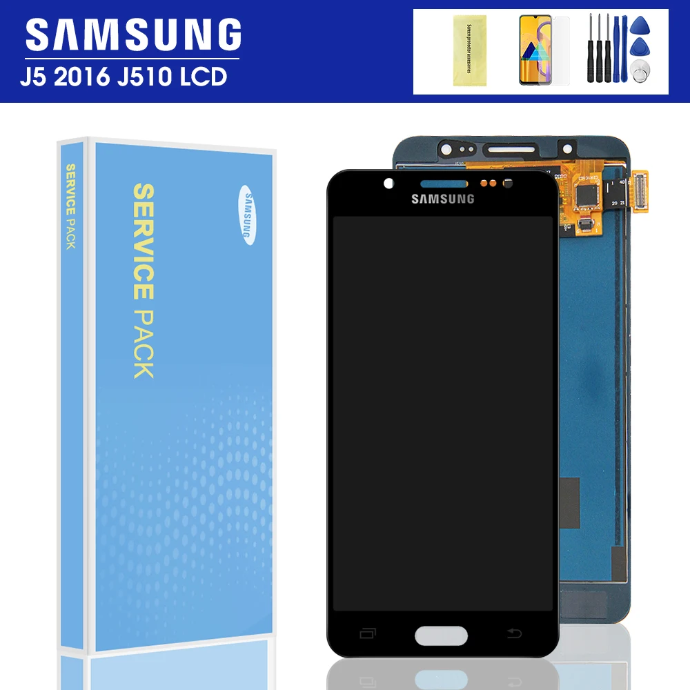 For Samsung Galaxy J5 2016 J510 LCD Display Touch Screen J510FN J510F ...