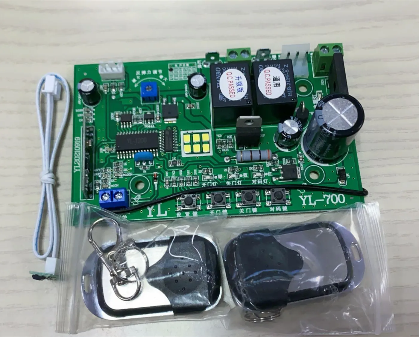 Universal-Garage-Door-Control-Board-Circuit-Board-Flap-Door-Controller ...