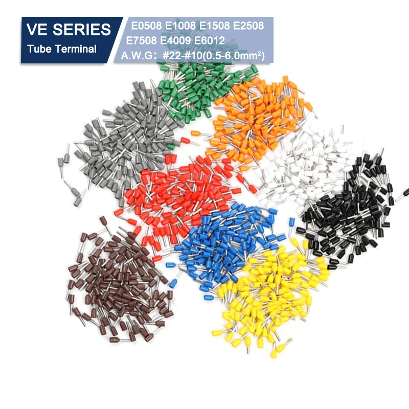 100pcs-VE-Insulated-Crimping-Terminal-Block-Cord-End-Wire-Connector ...