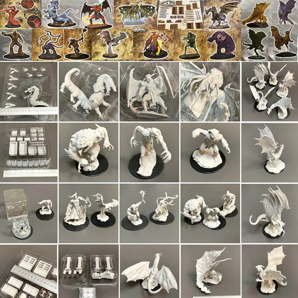 Dragon Hydra Balor Pathfinder Monster Nolzur's Marvelous Board Game ...