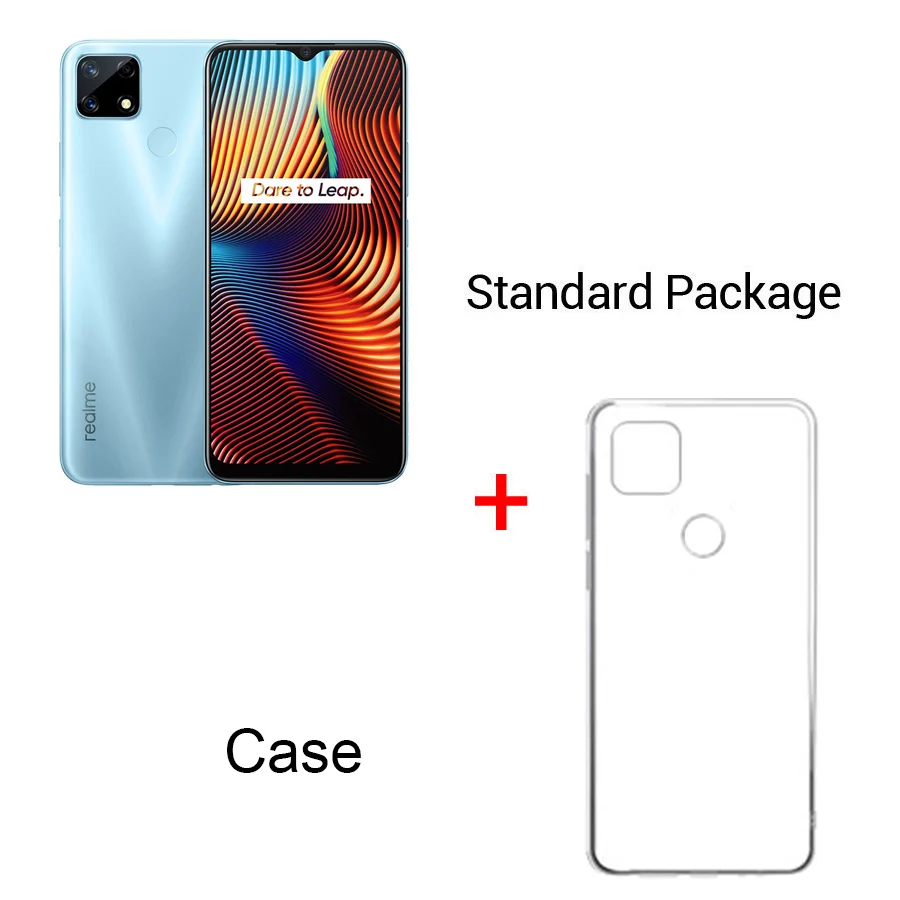 Realme 7i RMX2193 6,5 "" HD + 4GB 64GB 48MP AI тройной камеры смартфон Helio G85 Octa Core 18 Вт ...