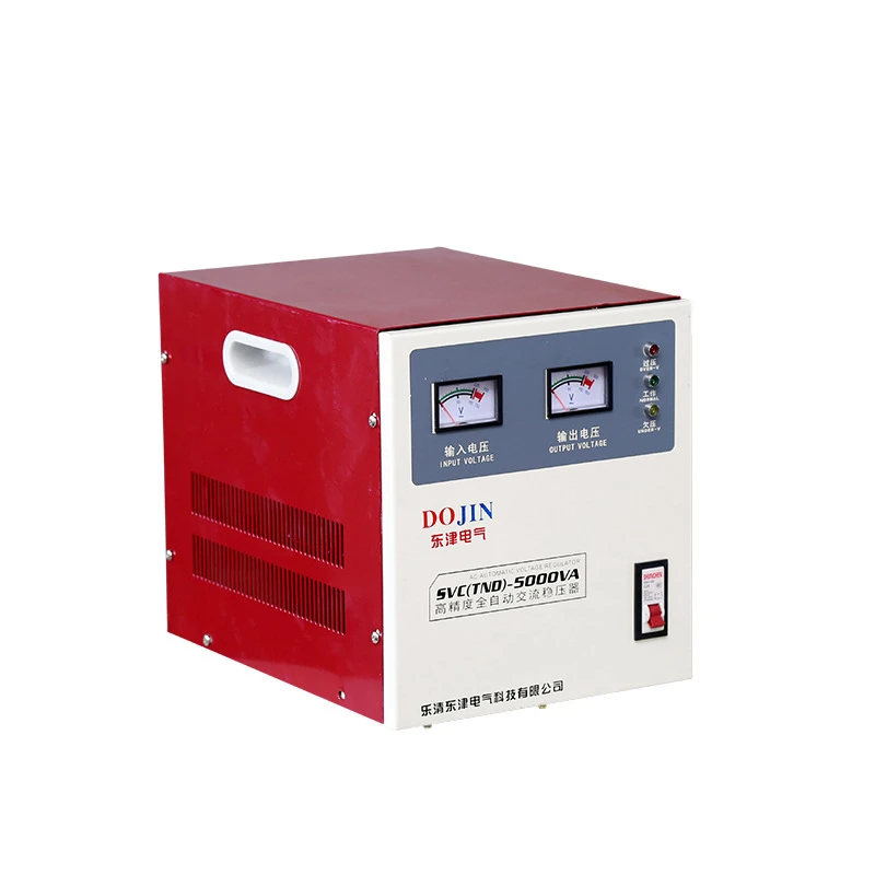 TND 5000VA Simplex Fully Automatic Sliding AC Voltage Regulator 220V ...