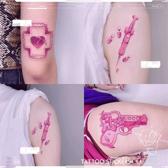 Female Gun Tattoos Tattoo 5398