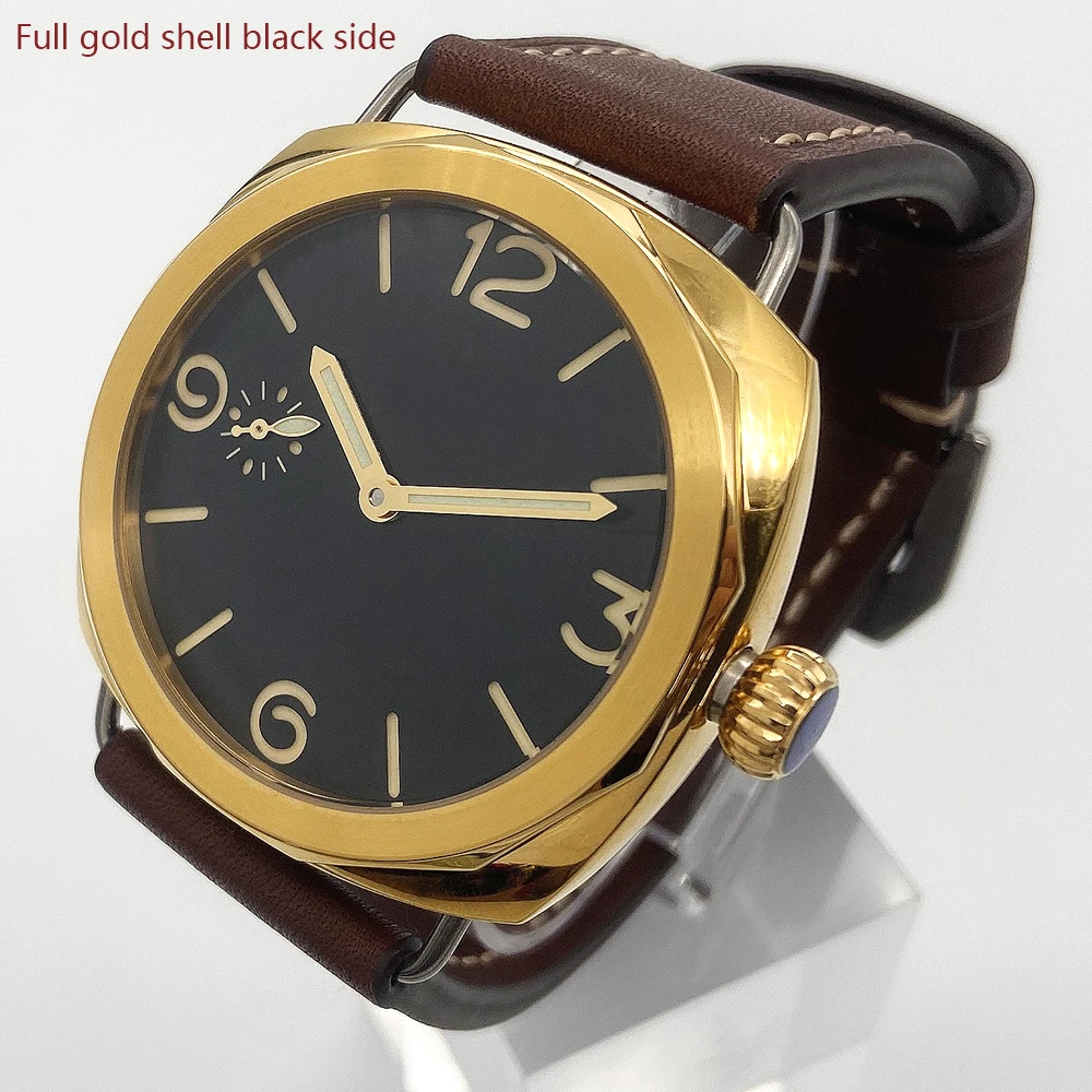 Men's Mechanical Watch 47mm 316 Stainless Steel Polished Case 17 ...
