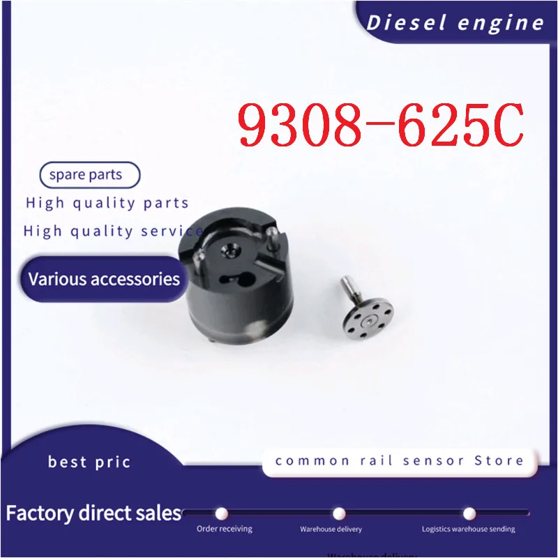 Valve-9308-625C-diesel-fuel-injector-For-Delphi-EUR5-28236381-28400214 ...