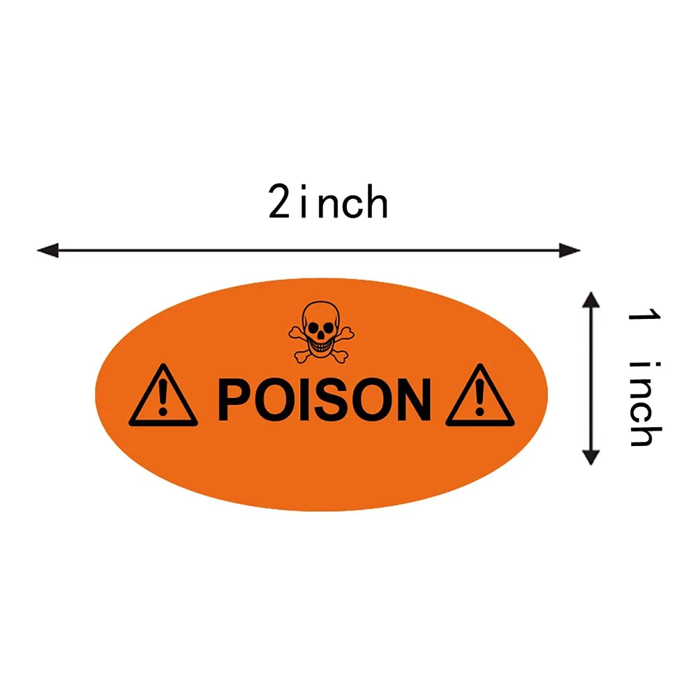 Poison Warning Label