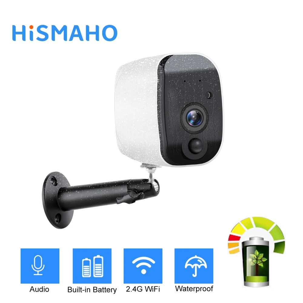 1080P наружная IP камера батарея WiFi питание 2MP Водонепроницаемая ...