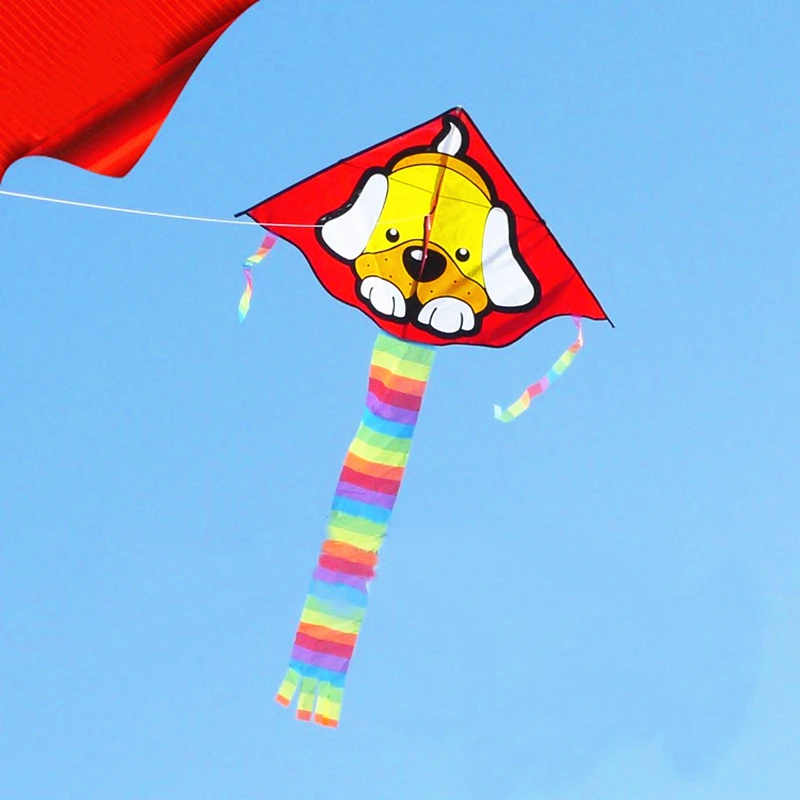 Free shipping 10pcs/lot lovely dog kite wholesale child carton kite ...