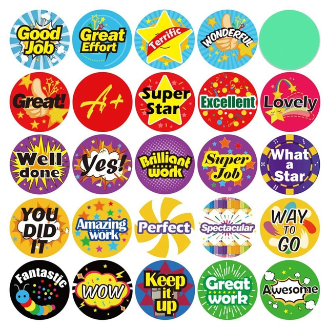 Good Job Stickers For Teachers