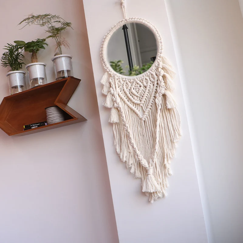 Miroir Macramé | Décoration Bohème | Boutique-Macrame.com