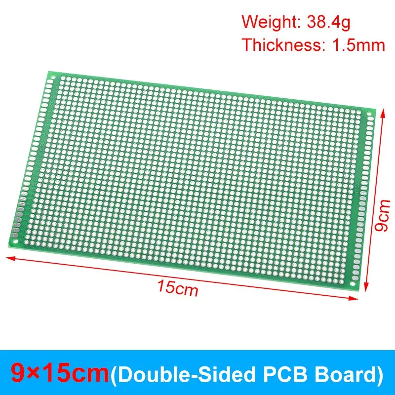 2x8 3x7 4x6 5x7 6x8 7x9 8x12 9x15 cm Double Side Prototype DIY ...