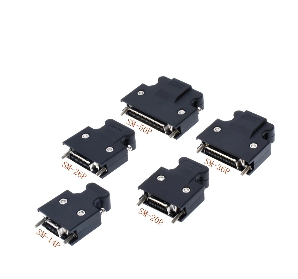 5 piece DIY SCSI Connector HPCN 14 20 26 36 50 Pin Socket Connector ...