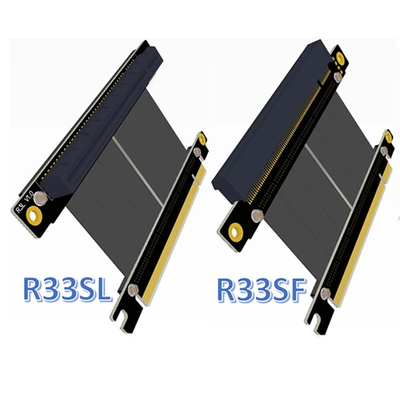 Riser Card Pci Express Gen3.0 Pci-e 16x To Pcie 3.0 X16 Riser Graphics ...