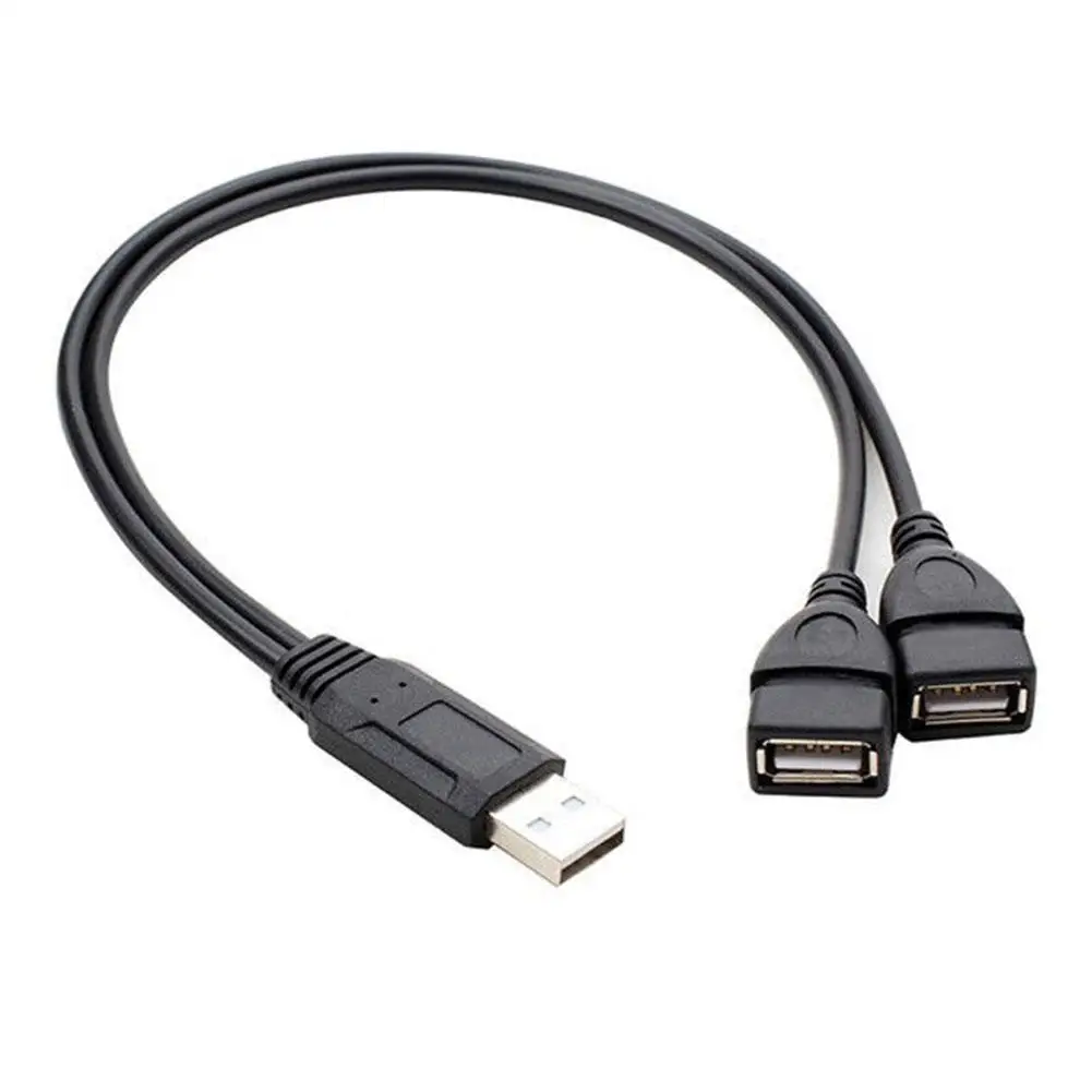 2 Port Usb2.0 Hub Usb 2.0 Male To 2 Dual Usb Female Jack Splitter Hub ...