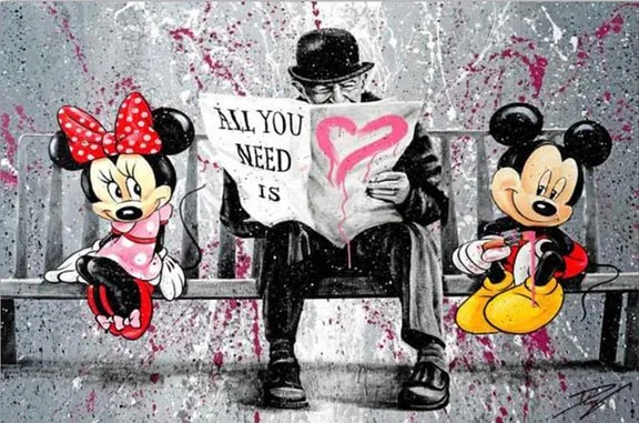 Banksy Mickey