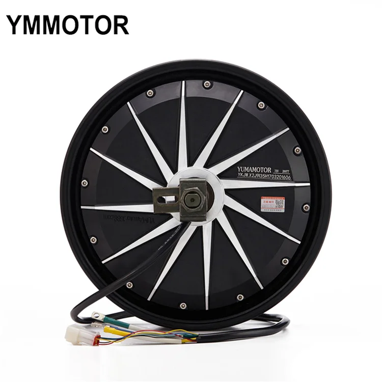 12Inch 1200W 72V Bldc Hub Motor For 2 Wheel Electric Scooter Motorcycle ...