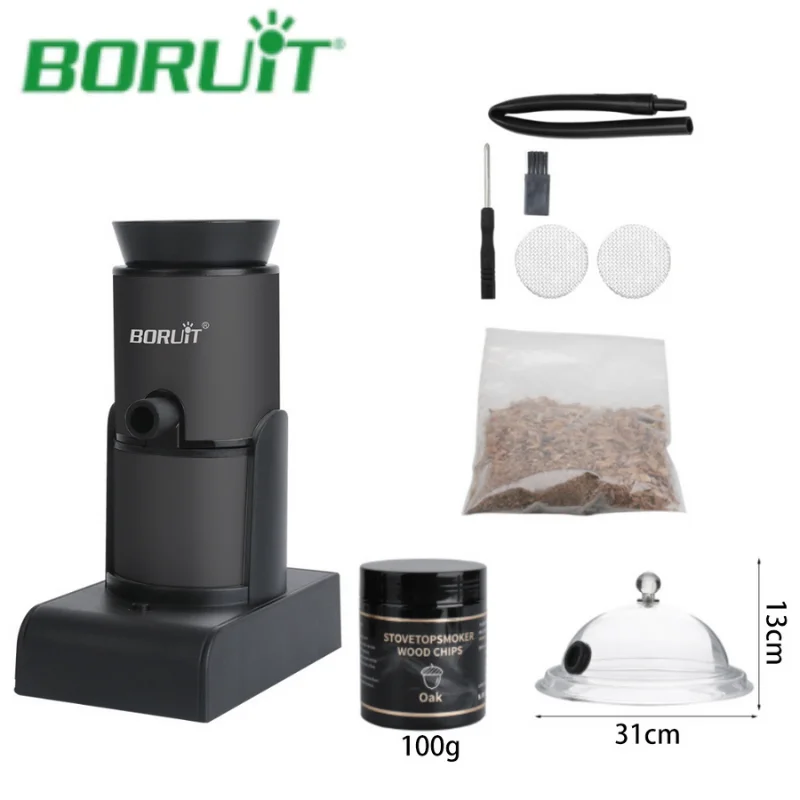 BORUiT Smoke Infuser Portable Molecular Cuisine Smoking Gun Food Cold ...
