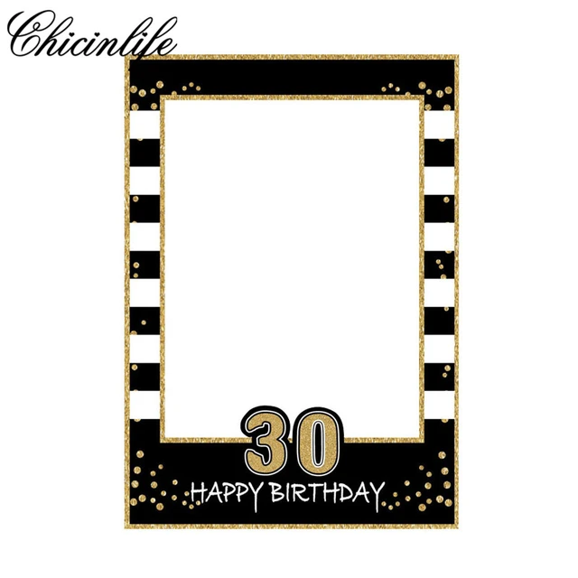 30th Birthday Picture Frame