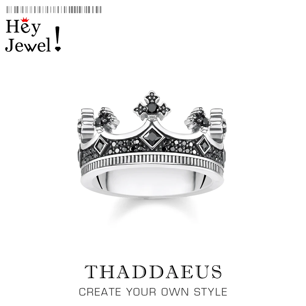 Black-Crown-Royal-Ring-Europe-Fine-Jewerly-For-Women-Men-2021-Summer ...