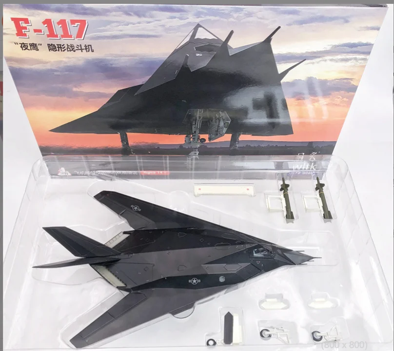 Wltk USAF F 117 나이트호크 스텔스 공격기, 1/72 다이캐스트 모델|다이캐스트 & 장난감 차| - AliExpress