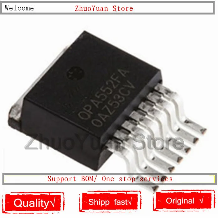 1 개/몫 새로운 원본 OPA552FA OPA552 TO263 7 IC 칩|Voice Recognition/Control ...