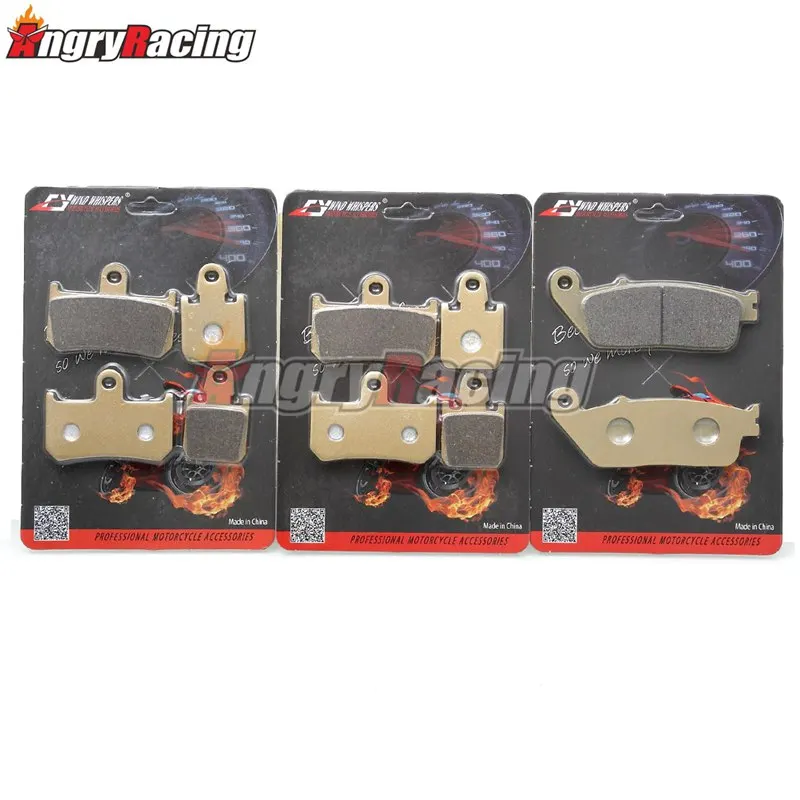Motorcycle Front Rear Brake Pads For Yamaha MT 01 (6 piston radial ...