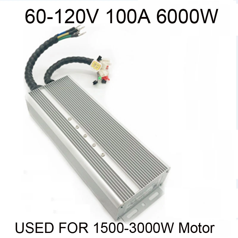 60-120v 100a 6000w 24 Mosfet Bldc Universal Brushless Dc Motor Controller For Motorcycle ...