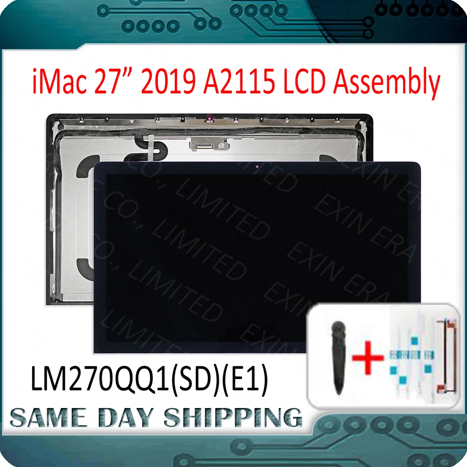Pantalla LCD para iMac A2115 5K de 27 pulgadas, con montaje de vidrio ...