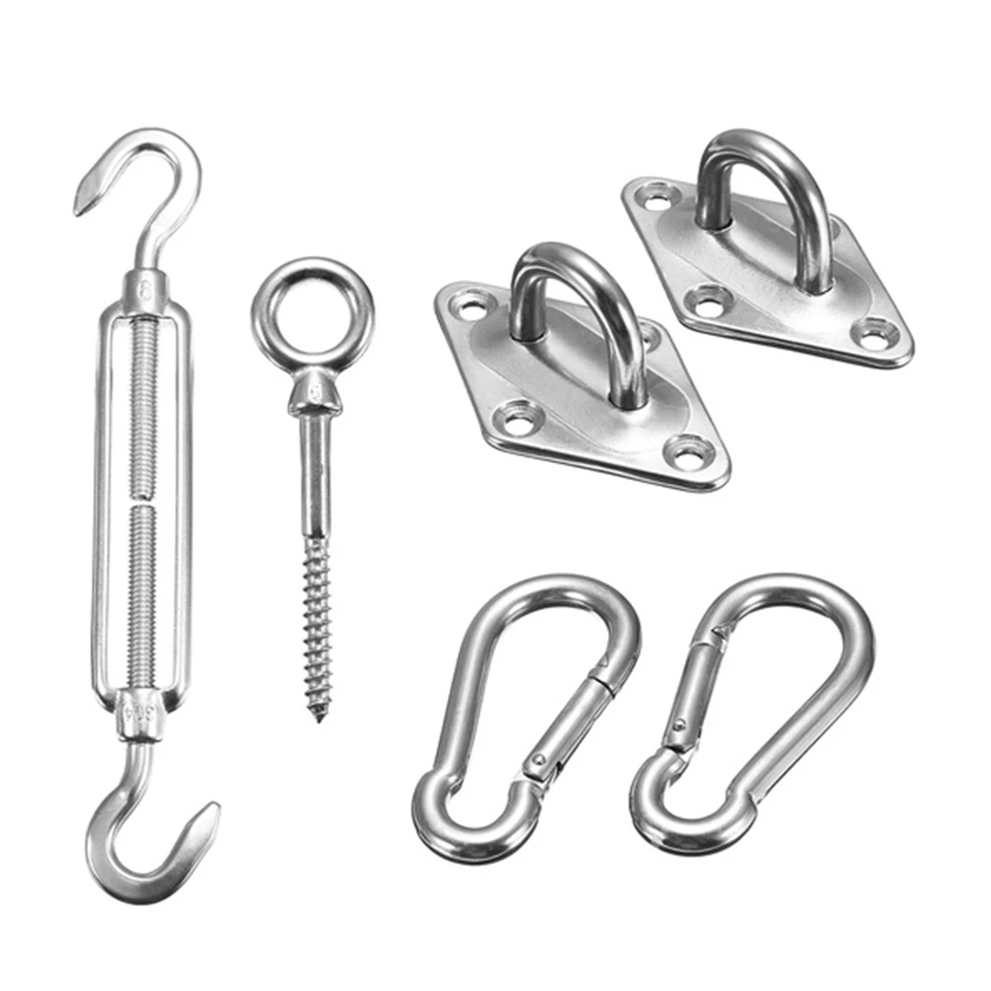 1Pc 304 Stainless steel flower basket screw M4 M5 M6 Rotate Chain wire ...