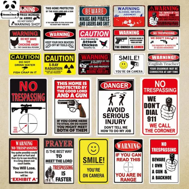 Funny No Stealing Signs