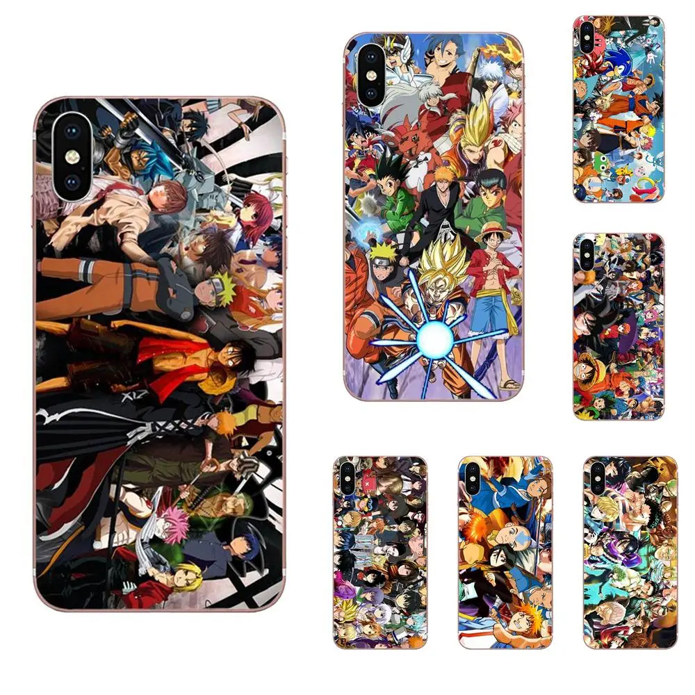Anime Manga Cartoon Comic Collage For Huawei P7 P8 P9 P10 P20 P30 Lite ...
