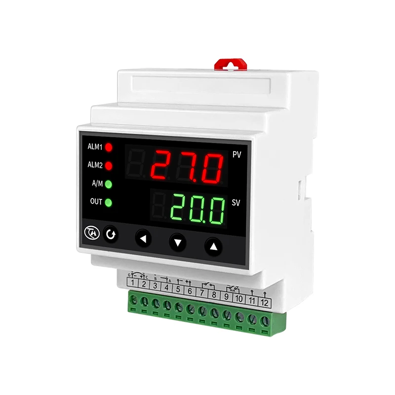 Rail-Type-Thermostat-PID-Intelligent-Temperature-Controller-Adjustable ...
