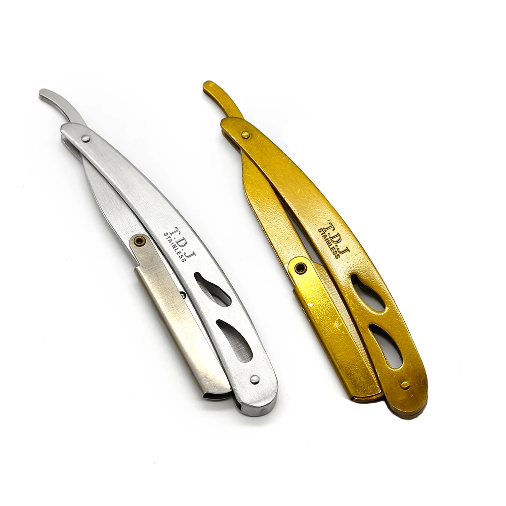 Men-s-Folding-Stainless-Steel-Straight-Edge-Blade-Razor-Barber-Manual ...